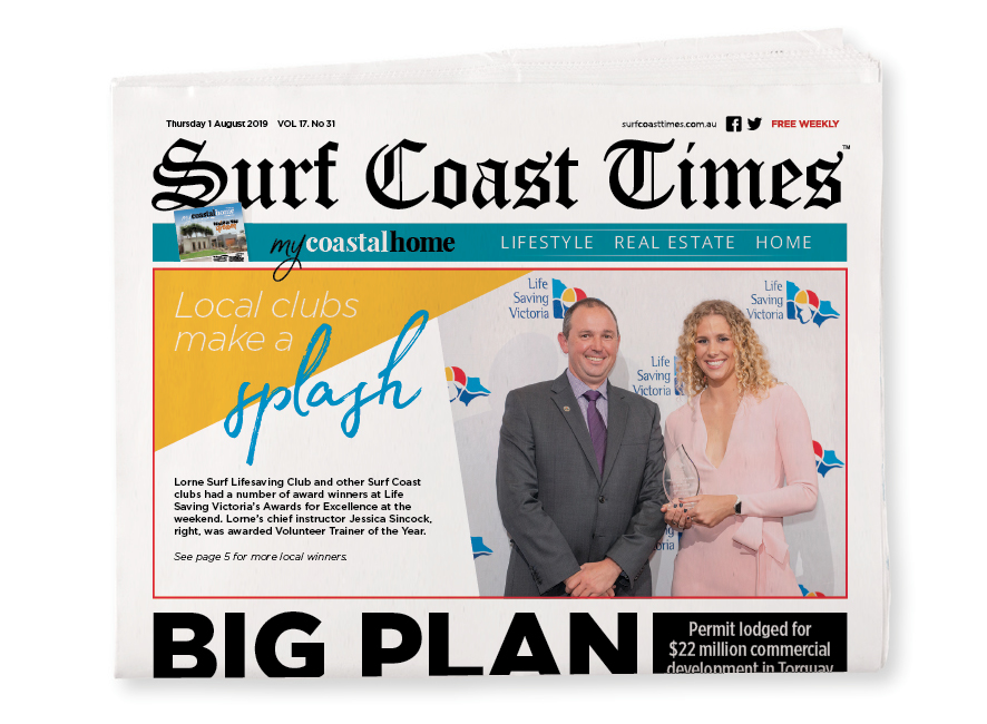 Surf Coast Times - 1 August 2019 - Surf Coast Times