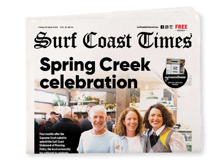 SCT digital edition, 19 April - Surf Coast Times