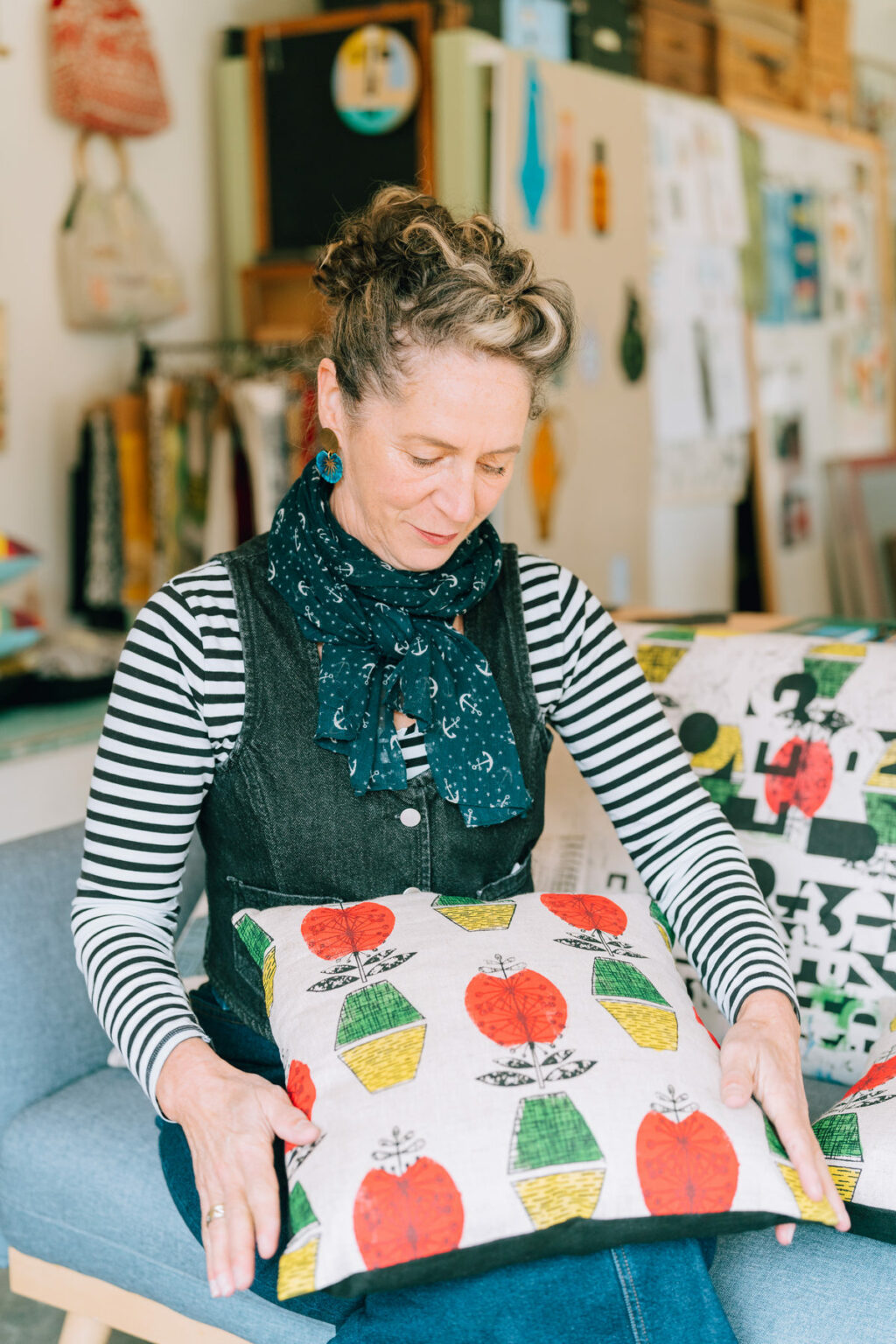 An inspiring maker in textiles and print – Surf Coast Arts Trail artist ...
