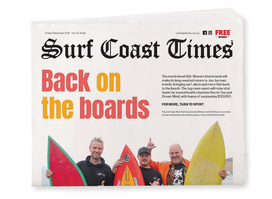 SCT digital edition, November 7 - Surf Coast Times