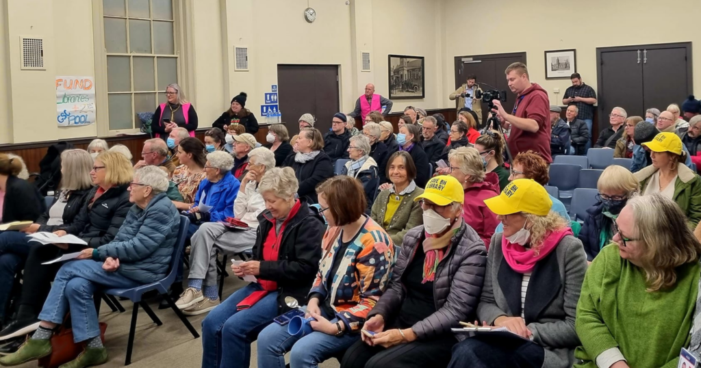 Forum fails to turn a page in library argument - Geelong Times