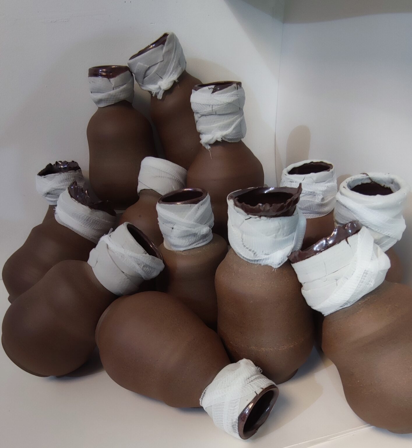 "There's screaming happening": Pottery exhibition depicts the violence ...