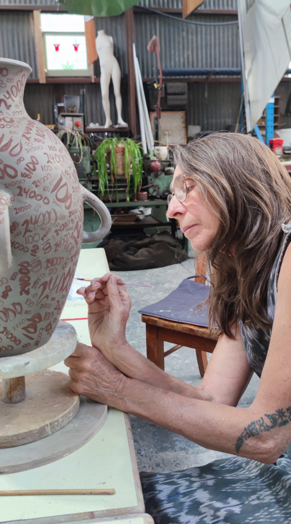 "There's screaming happening": Pottery exhibition depicts the violence ...