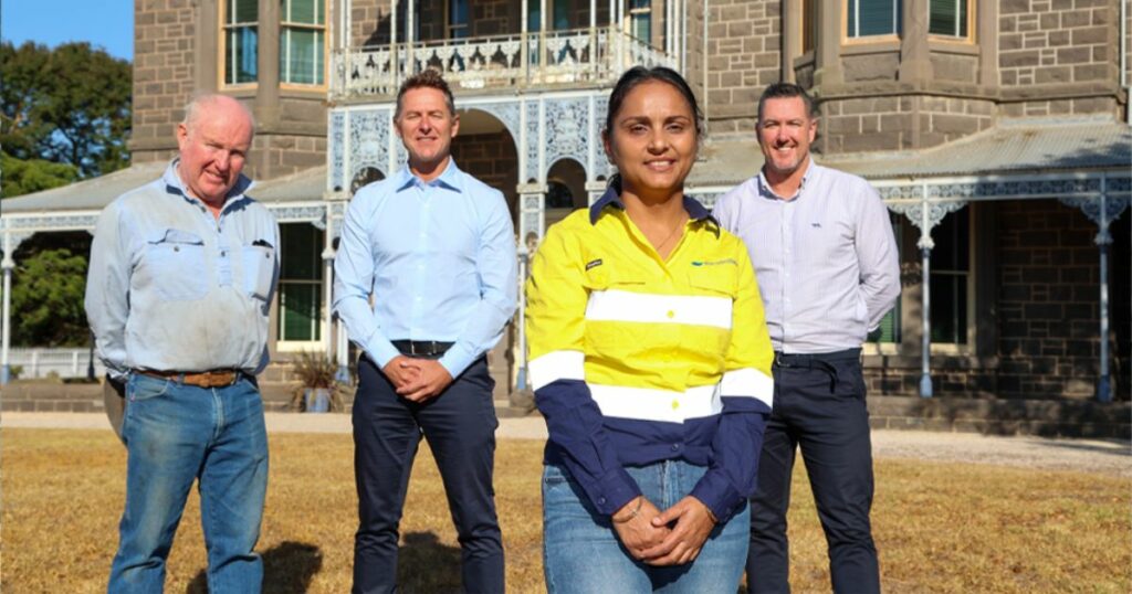 Recycled water infrastructure installed at Barwon Park Mansion ...