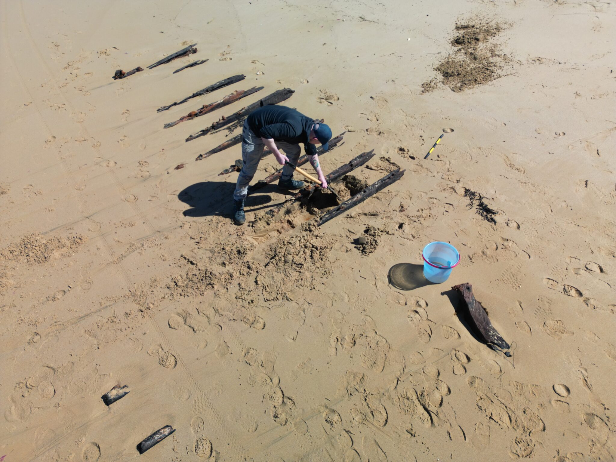 Beach walk leads to rare shipwreck discovery - Bellarine Times